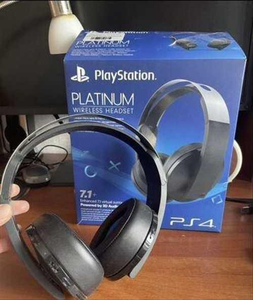 Наушники Sony PS4 Platinum беспроводные