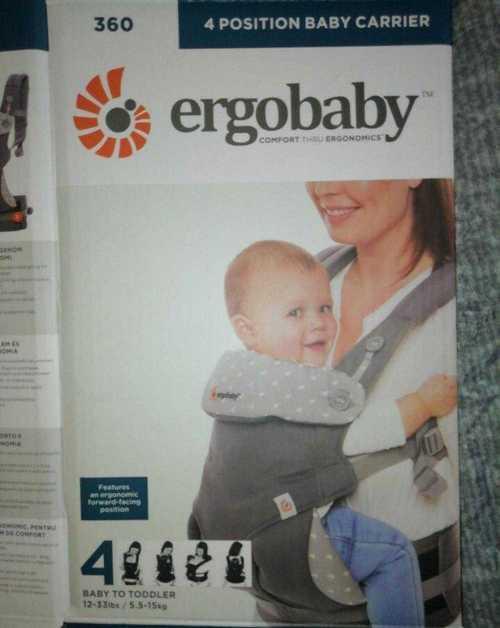 Эргорюкзак Ergobaby Four Position 360