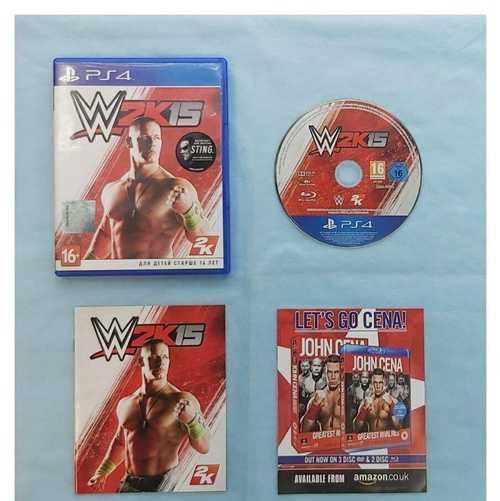 Игра для PS 4 WWE 2K15 (бу)