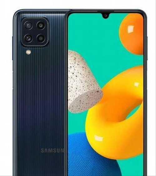 Смартфон Samsung Galaxy M32 6/128 гб, черный