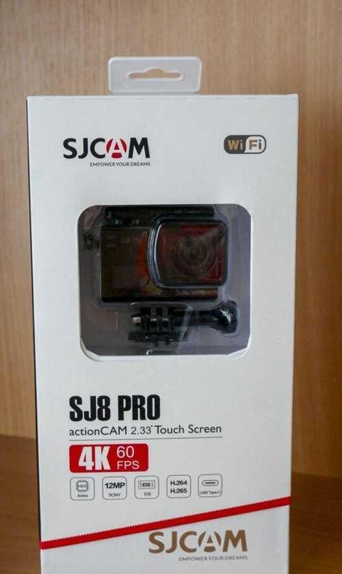 Экшн-камера SJCam SJ8 Pro + аксессуары