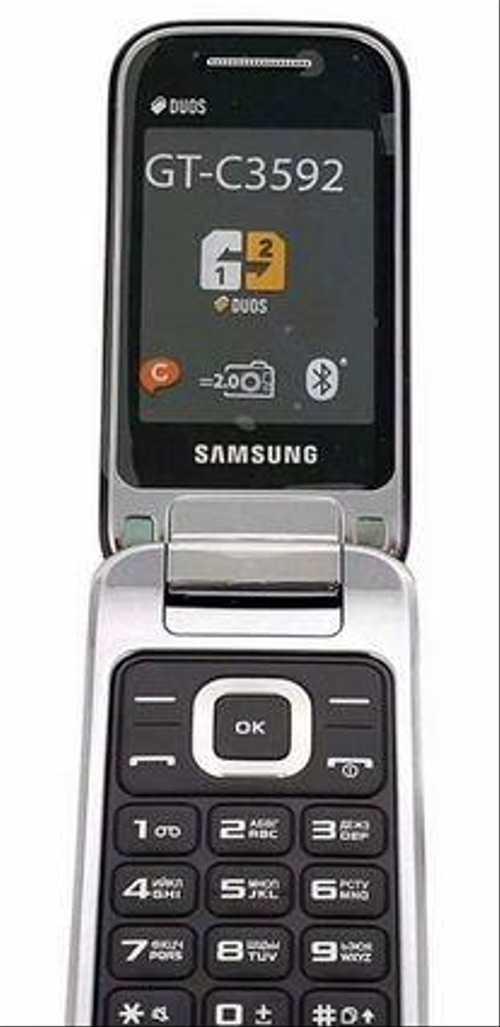 2 сим телефоны купить. Сотовый телефон Samsung gt c3592. Samsung c3592 Black. Телефон Samsung gt-c3592 Duos,. Самсунг раскладушка gt-c3592.