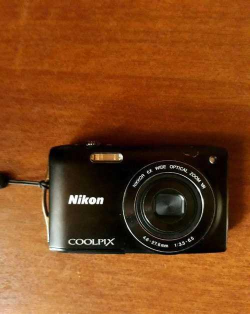 Фотоаппарат цифровой Nikon coolpix s 3300
