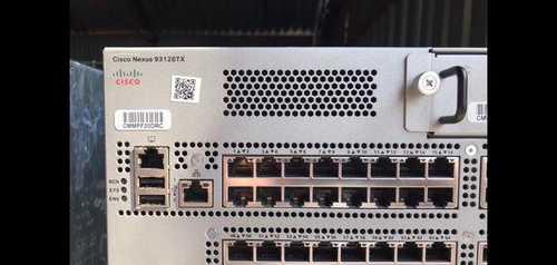 Коммутатор Cisco Nexus 93128TX Гарантия Нал. Б.Н