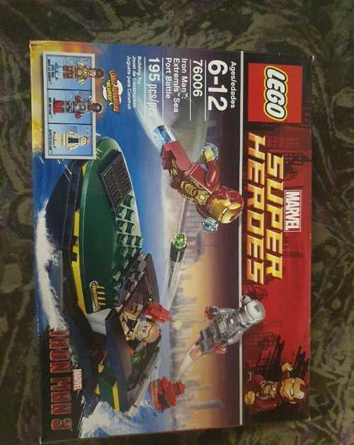 Lego iron man 3 76006