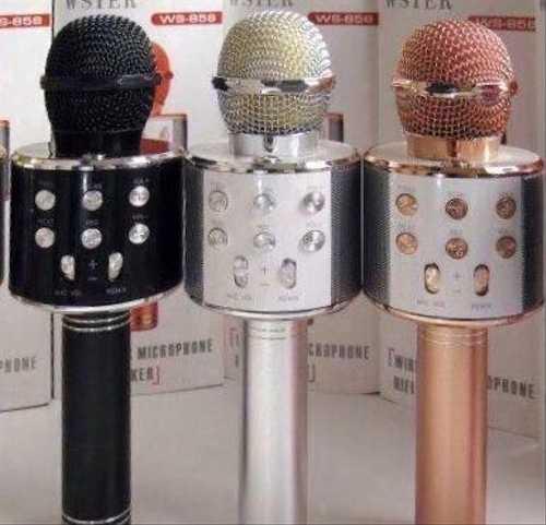 Микрофон для караоке с блютуз