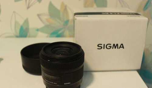 Sigma 30mm 1 4 art canon