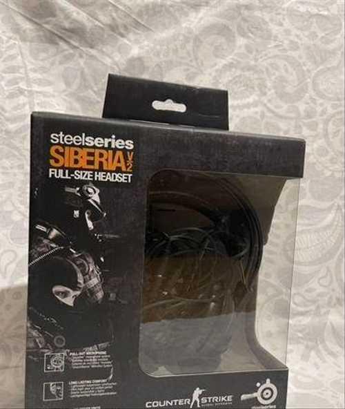 Игровые наушники steelseries siberia v2