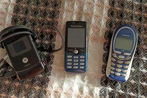 Телефон Motorola, Sony Ericsson, Siemens