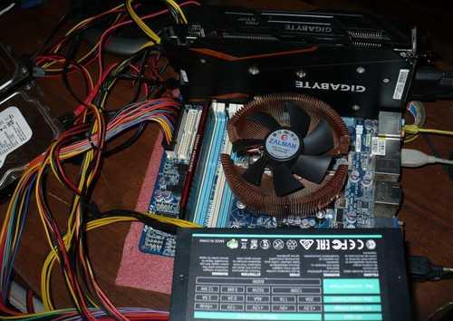 Комплект на s1156 (MB+CPU+Cooler)