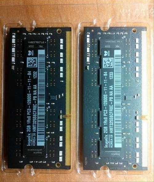 4 Gb DDR3 SO-dimm PC3-12800 1600 MHz для Mac и PC