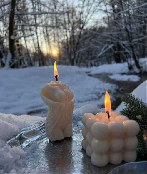 Натуральные Соевые свечи