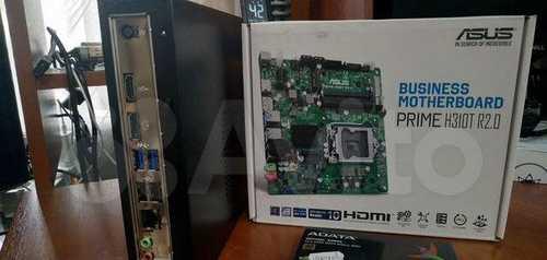 Компактный пк: Intel G4900T 8Gb SSD 240Gb бп