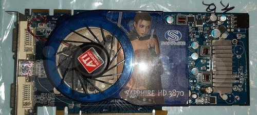 ATI Sapphire Radeon HD 3870 нерабочая