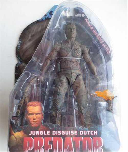 Фигурка Neca Predator Jungle Disguise Dutch