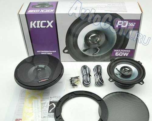 Двухполосная коаксиальная акустика Kicx PD 502 - 5,2" (130мм)