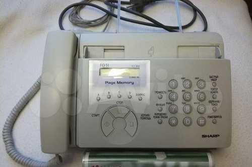 Телефон-факс sharp FO-51
