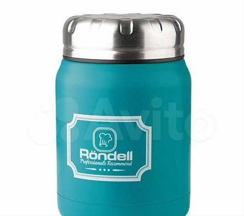Термос для еды 0,5 л Turquoise Picnic Rondell RDS-944