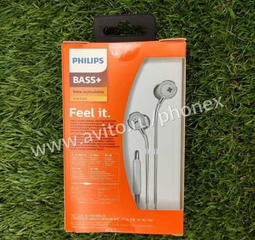 Гарнитруа Philips Bass+ SHE4305BK