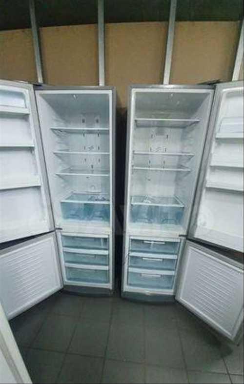 Холодильник бу серебристый daewoo -415