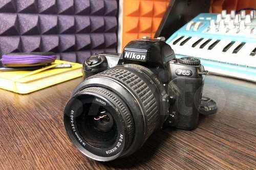 Пленочный фотоаппарат Nikon F65 + Nikkor 18-55