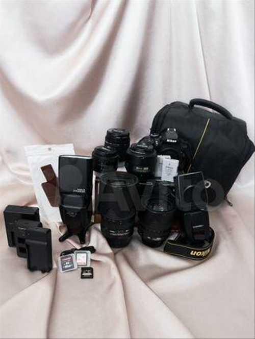 Фотоаппарат Nikon D3400 + комплект