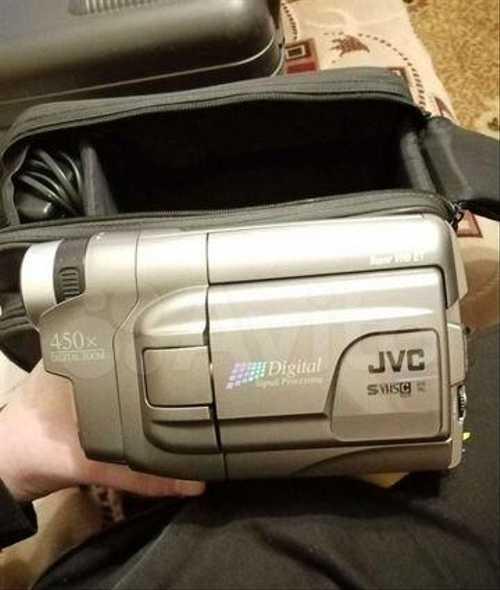Видеокамера jvc compact vhs super vhs et