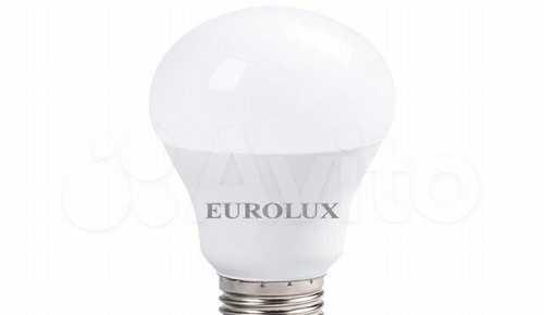 Лампа светодиодная LL-E-A60-15W-230-2,7K-E27 (груша, 15Вт, тепл., Е27), Eurolux