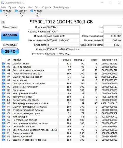 Seagate Laptop Thin HDD 500gb жёсткий диск 2.5