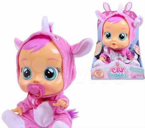 Кукла IMC Toys Cry Babies Плачущий младенец Sasha, 31 см 93744