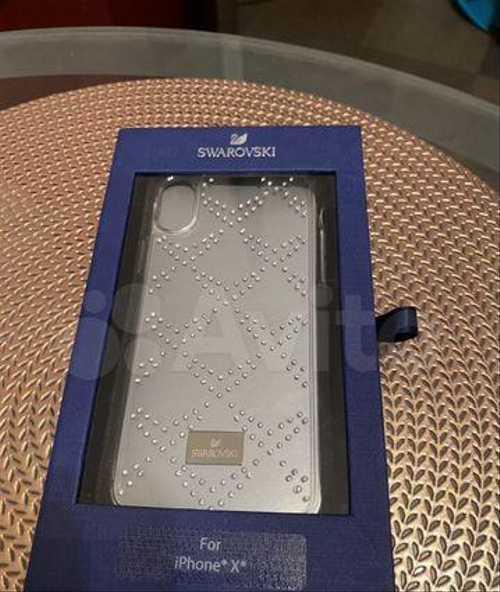 Чехол на iPhone x swarovski