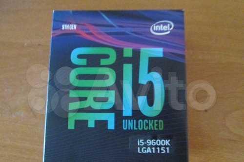 Intel Core i5-9600K BOX Гарантия
