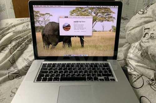 Apple MacBook Pro 15, 2011 core i7, 8gb, SSD 256