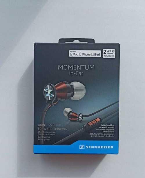 Наушники Sennheiser Momentum M2 IEi Black