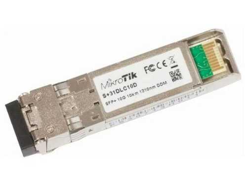 Новый модуль Mikrotik s+31DLC10D SFP+ 10g