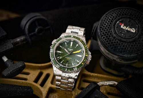 Мужские часы Traser P67 DiverAut Green оригинал