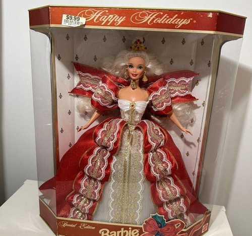 Barbie happy holidays 1997 blonde nrfb