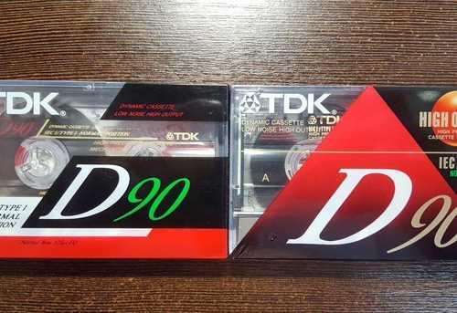 Аудиокассеты TDK D 90 классика