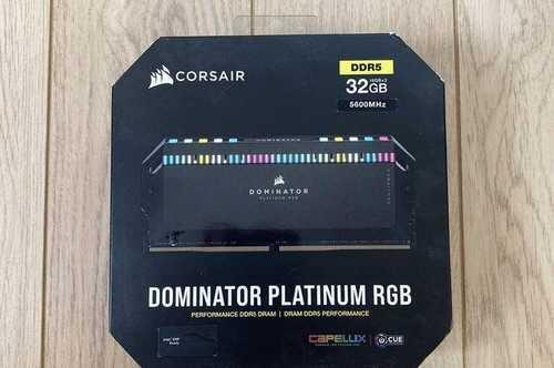 Corsair dominator platinumRGB DDR5 32Gb(2x16) 5600