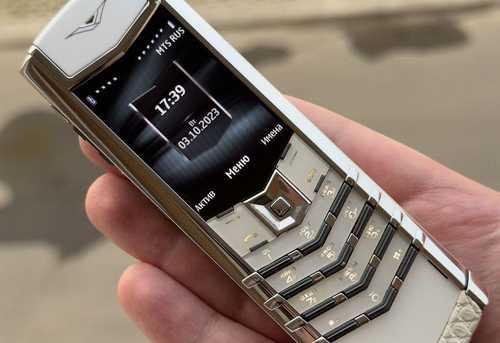 Vertu Signature S Pure White оригинальный белый