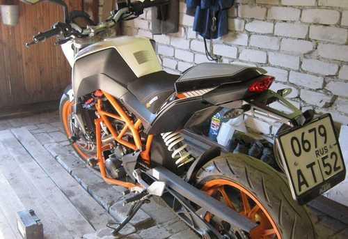 Крышка бардачка для мотоцикла "KTM Duke"