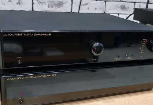 Musical Fidelity Elektra E20 E30 усил. мощн.+пред