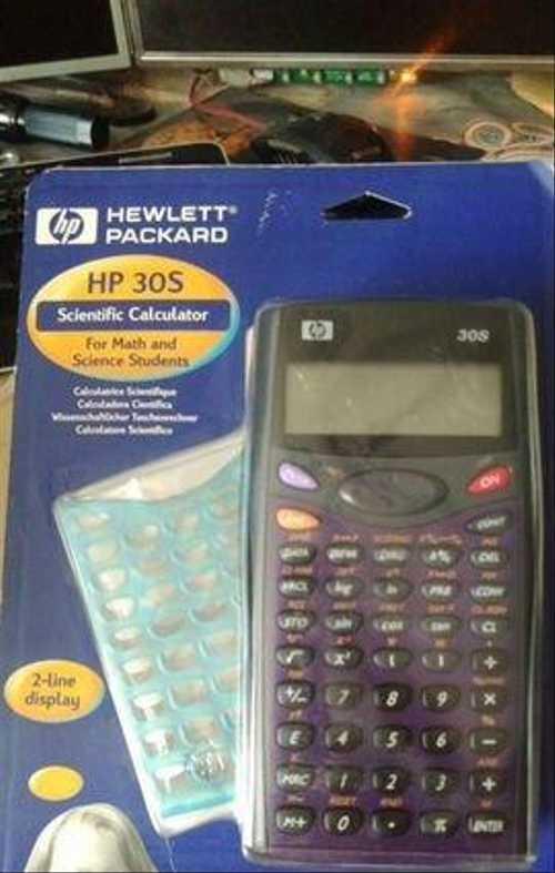 Научный калькулятор HP 30S новый