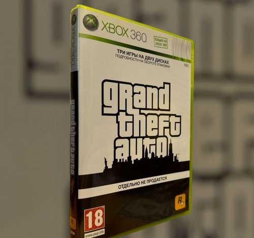 Редкое издание Grand Theft Auto 4 для Xbox 360