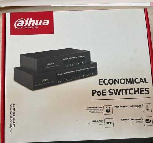 Коммутатор dahua DH-PFS3005-4ET-36 POE 4 порта