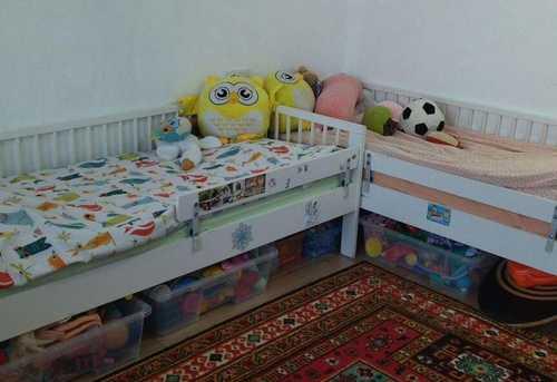 Детская кровать IKEA Гулливер 2 шт