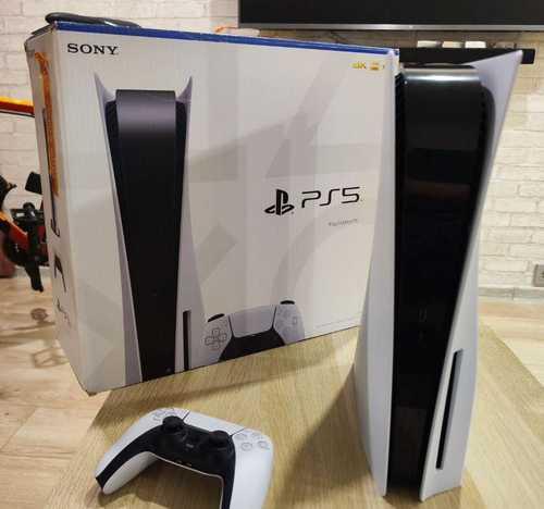 Sony playstation 5 с дисководом бу