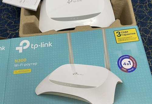 Wi-Fi роутер TP-Link TL-WR840N и адаптер TL-WN725N