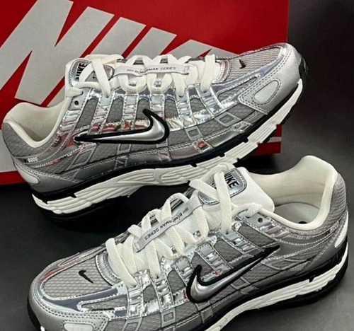 Кроссовки nike p-6000 silver оригинал