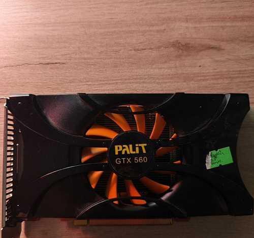 Видеокарта palit gtx 560